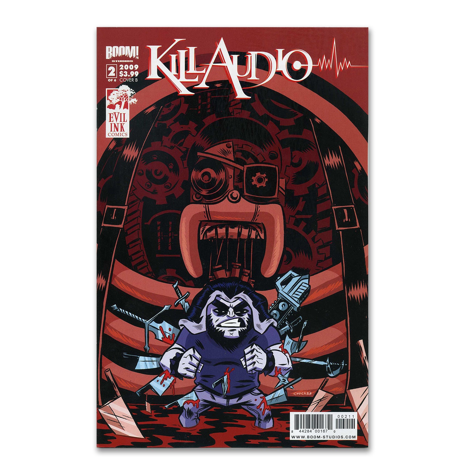 Kill Audio - Issue 2, Cover B - Comic Book – Evil Ink