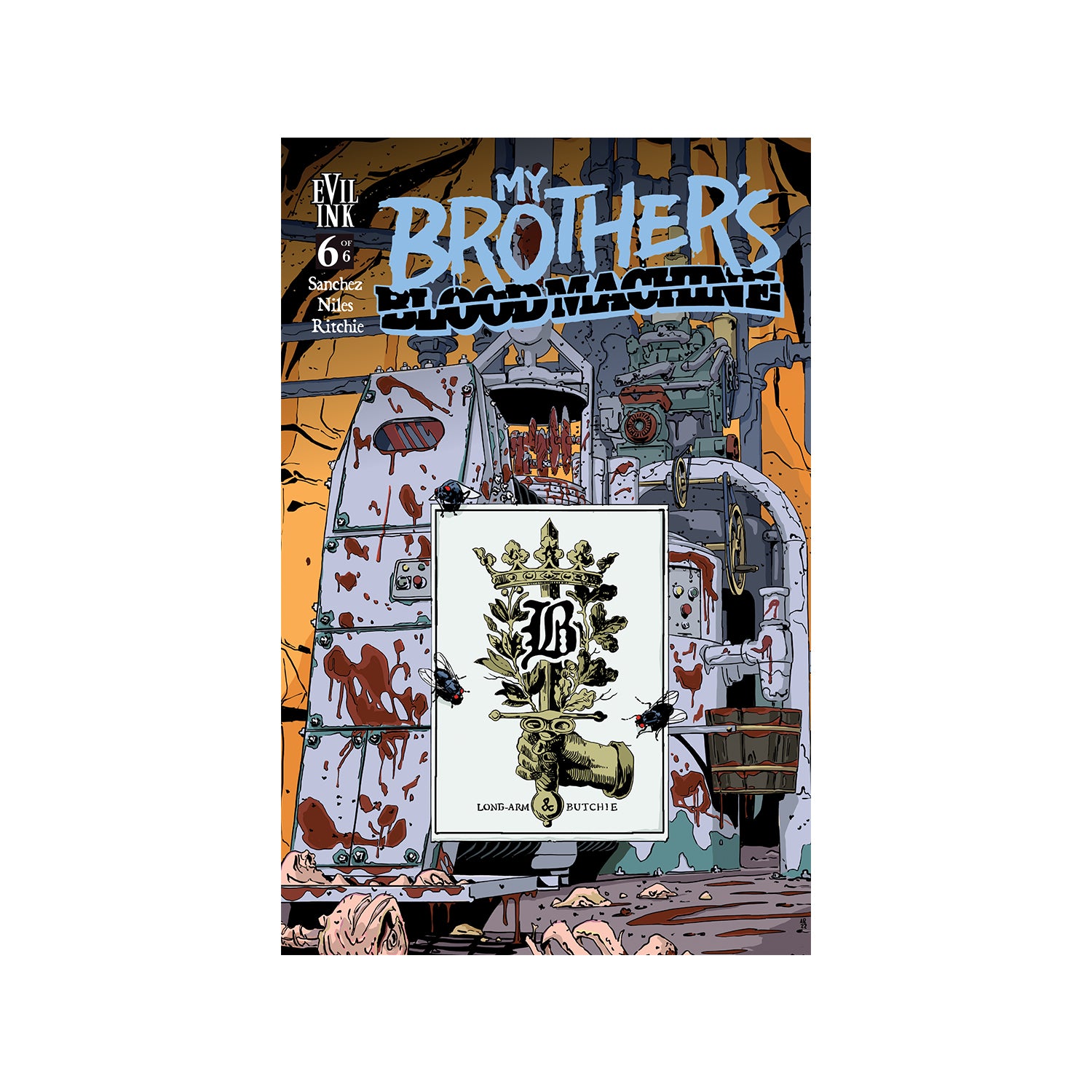 My Brother's Blood Machine Issue 6 Cover A Comic Book – Evil Ink