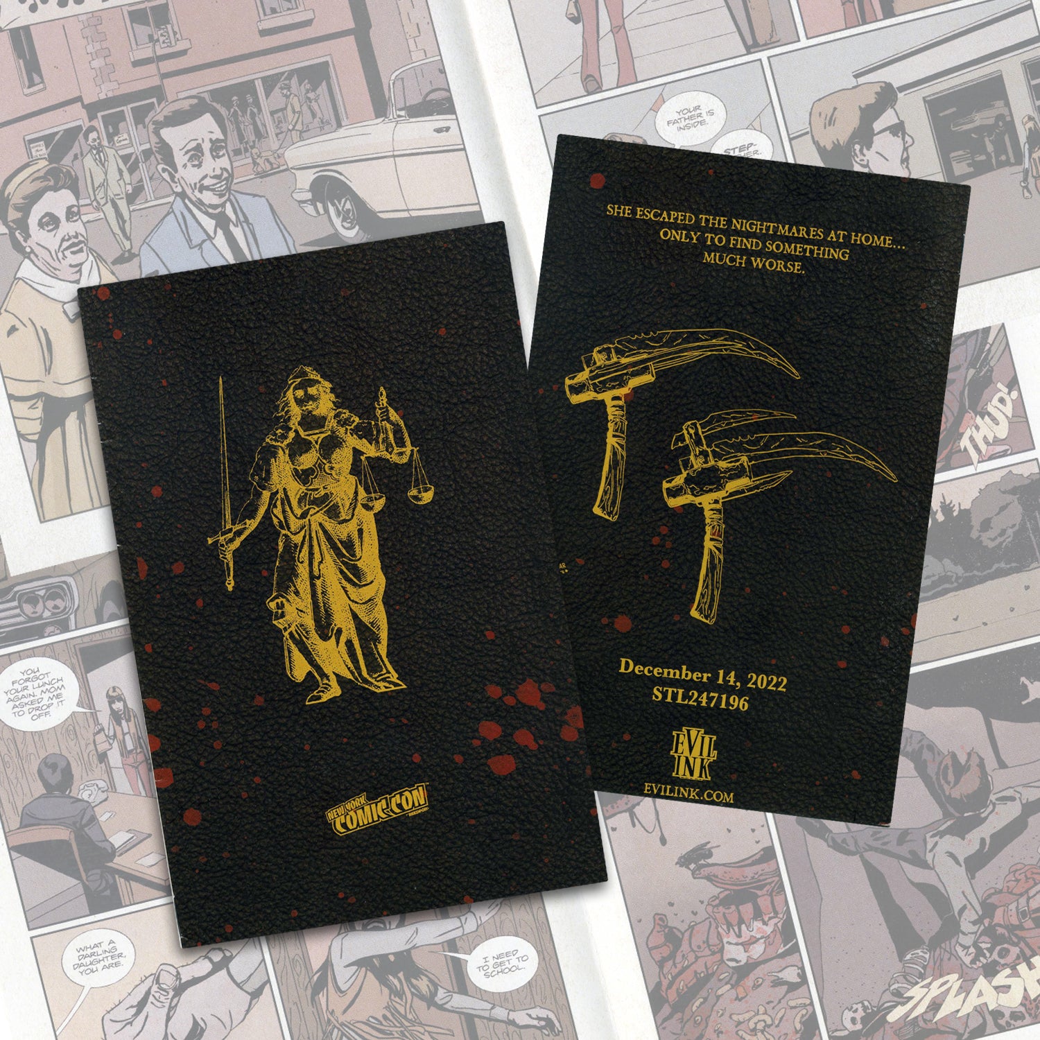 My Brother's Blood Machine Ashcan Preview NYCC Exclusive Comic Book ...