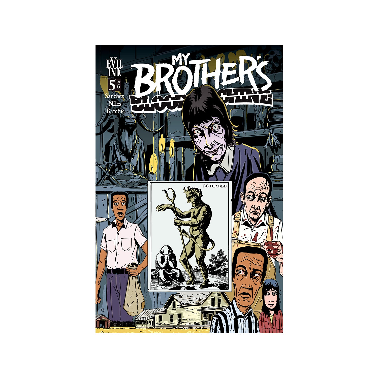 My Brother's Blood Machine - Issue 5 Cover A - Comic Book – Evil Ink